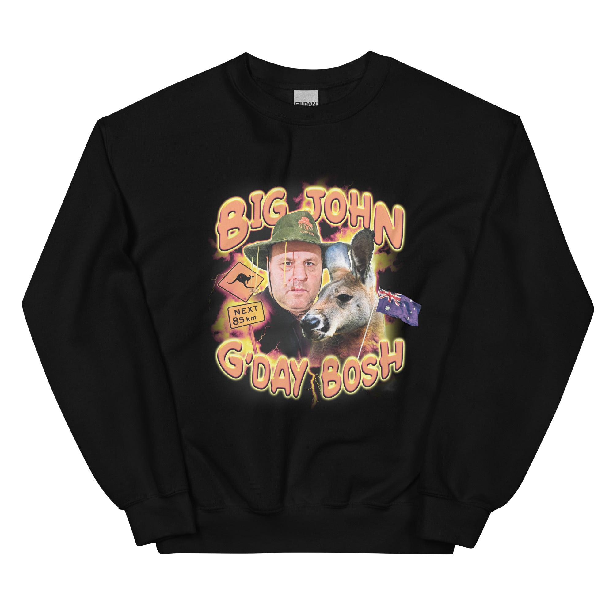 G'day Bosh Big John Jumper – Big John Merch